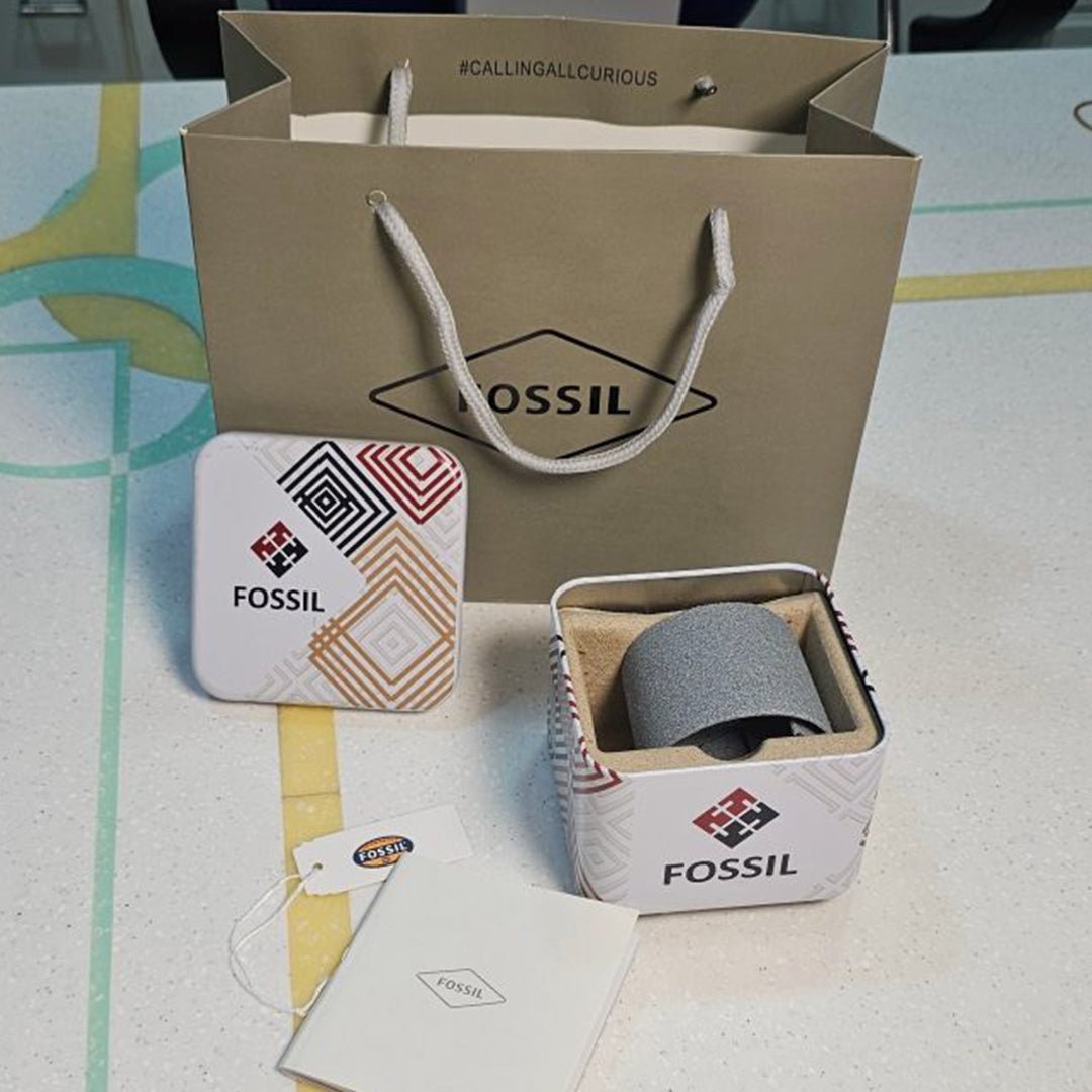 Fossil Black Metal Watch A – thebrandsales.co.in