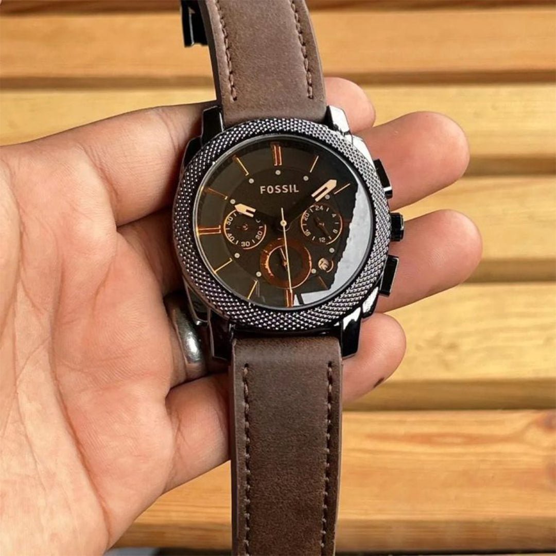 Fossil Fs4656 Brown Leather – thebrandsales.co.in
